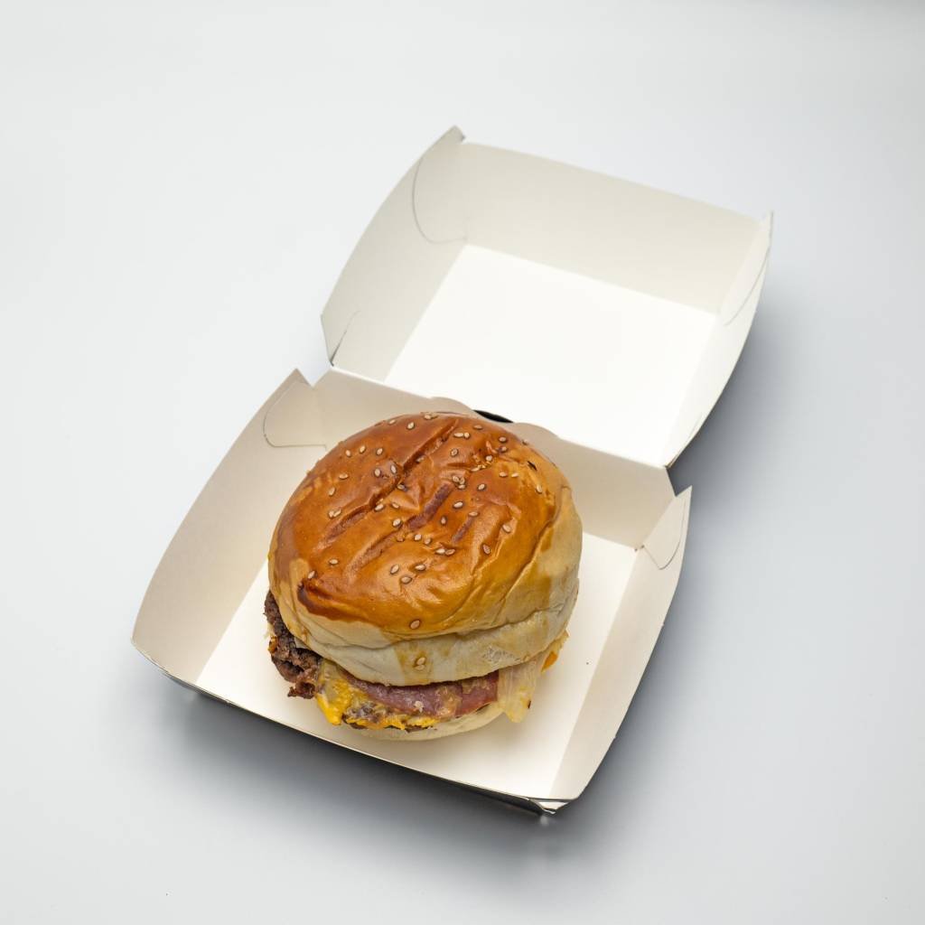 Printed Clamshell Burger Box - Tortoba